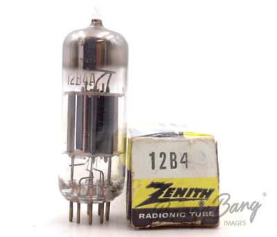 Zenith 12B4 Triode TV Video Amplifier Audio Vacuum Tube Valve ...