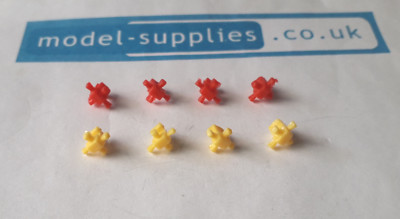 Dinky 359/360 Eagle Transporter/Freighter Repro Set of 4 Plastic Side ...