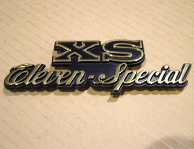 XS ELEVEN SPECIAL Side Cover Badge for YAMAHA XS1100 SF 1979 New Emblem ...