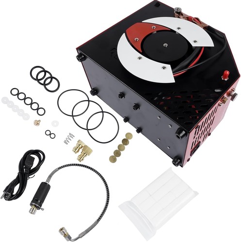 GEUOXI PCP Air Compressor 30Mpa 4500Psi Auto-Stop Water Oil Free 110V/220V #R026 | eBay