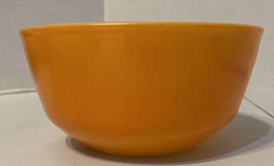 Vintage Anchor Hocking Fire-King Orange Oven Proof 6” Bowl EUC | eBay UK