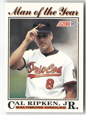 1992 SCORE #794 CAL RIPKEN, JR. BALTIMORE ORIOLES | eBay UK