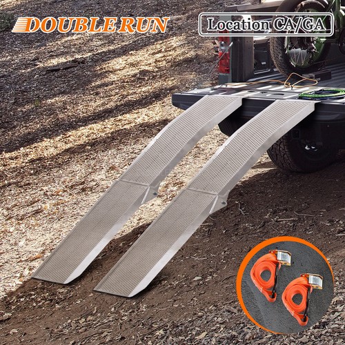 1500lbs Aluminum Fold Loading Ramp for Motorcycle ATV/UTV Truck Lawn W ...