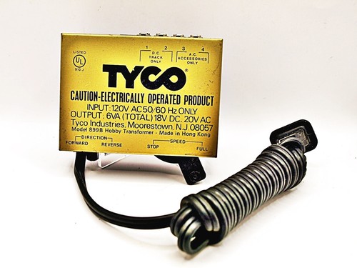 Tyco HO & N Scale Trains #899B Transformer 18V-DC 20V-AC | eBay