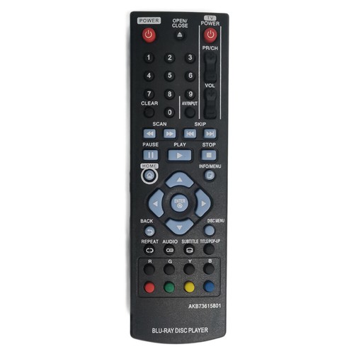 NEW LG Remote Control AKB73615801 For LG DVD Media Player BP200 BP320 ...
