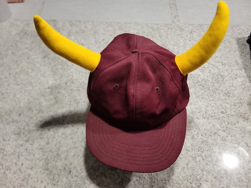 Devil Horns Cap Demon Snapback Punk Rock Baseball Hat… - Gem