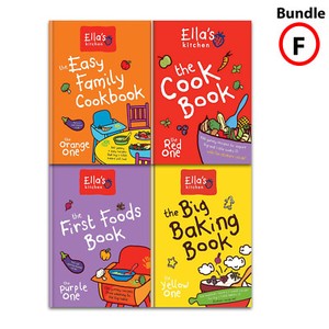 Ella's Kitchen Cookbook Collection 4 Books Set Cooking for Babies ...