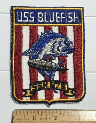 USS Bluefish SSN 675 US Navy Sturgeon-class Submarine USN Sub ...