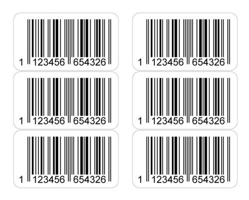 Your EAN Barcode Numbers Printed to Labels / Stickers - no EAN codes ...