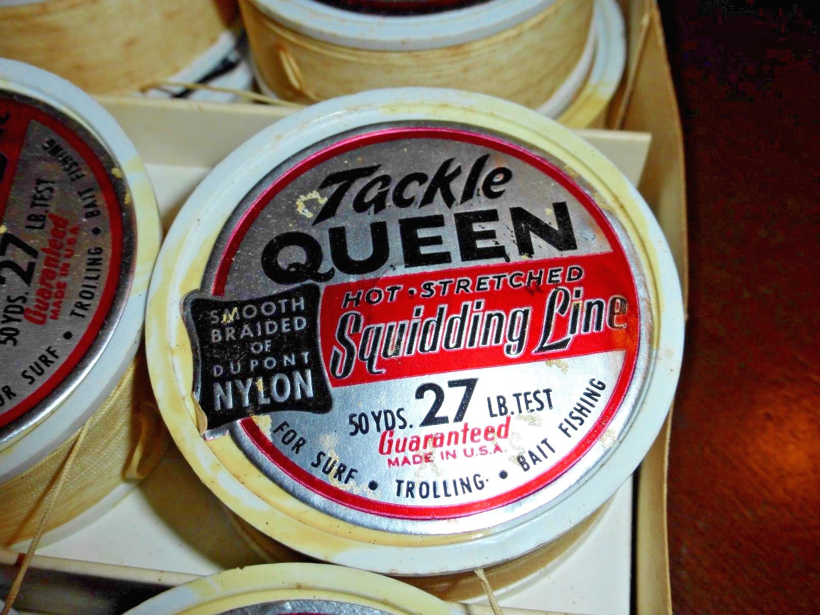 12 TACKLE QEEN SQUIDDING FISHING LINES 50 YARDS 27 LBS | eBay