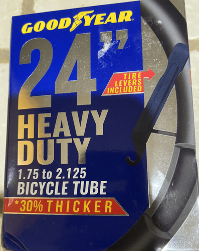 Goodyear 24 inch heavy duty 1.75 to 2.125 bicycle tube 30% thicker | eBay