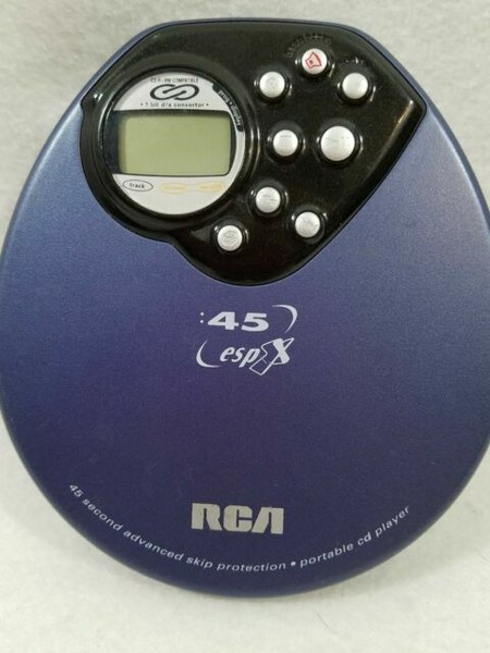 RCA RP2427B 45 ESP X Personal Portable Compact CD Player for sale ...