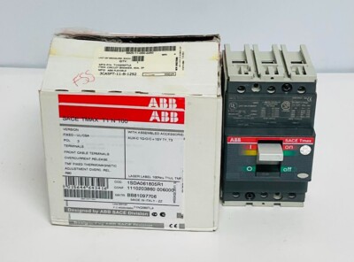 T1 N 100 ABB Sace Tmax Circuit Breaker 1SDA061805R1 60A 3P NEW Free ...