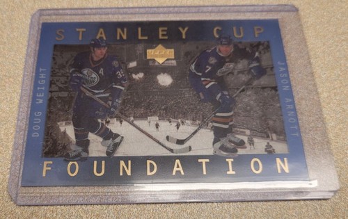 DOUG WEIGHT & JASON ARNOTT 1996-97 UPPER DECK ICE STANLEY CUP ...