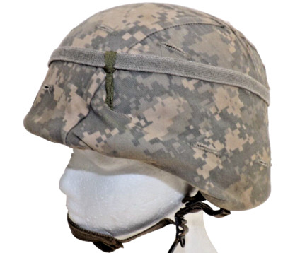 Genuine USGI PASGT Combat Ballistic Helmet With ACU Digital Cover ...