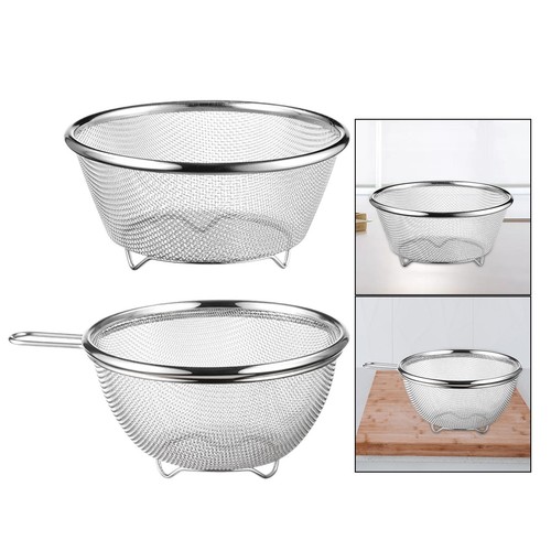 Stainless Steel Rice Bin Rice Washing Sieve Container Large Capacity ...