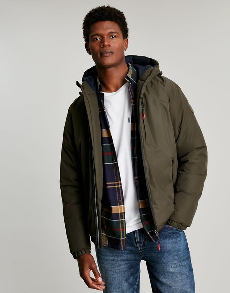 Joules Go To UK Size L Padded Jacket for Men - Heritage Green for sale ...