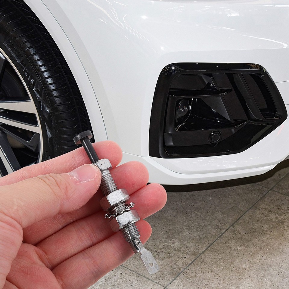 2 Pcs Vehicle Door Lamp Switch Light Car Lights Auto Bonnet Alarm Hood ...