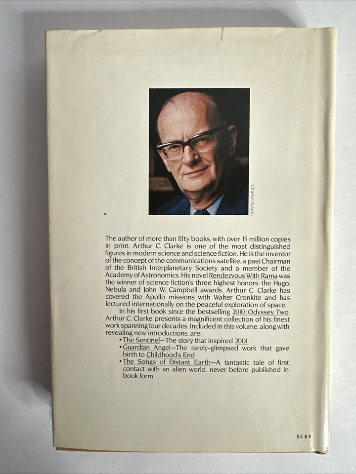 Arthur C. Clarke The Sentinel 1983 BCE SF Vintage Science Fiction ...