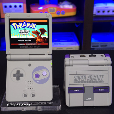 Super Nintendo SNES Game Boy Advance SP GBA SP IPS Screen Mod ...