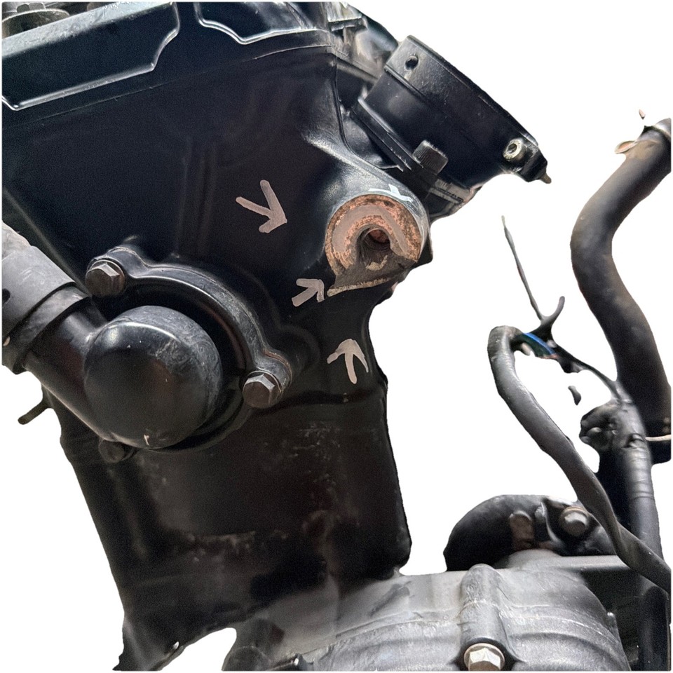 2019 Kawasaki Ninja 400 ER400 Engine Motor Good Intact **DAMAGED** | eBay