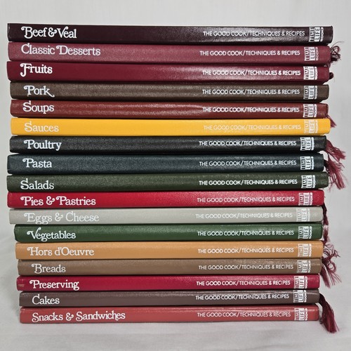 The Good Cook Techniques & Recipes Time Life Books Lot 17 Of Cookbooks ...