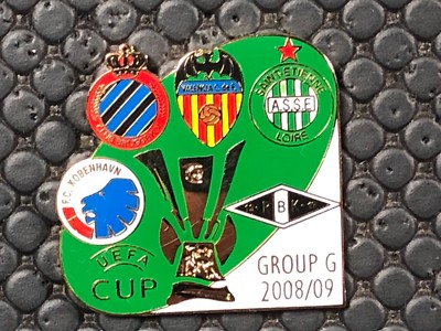 PINS BADGE FOOTBALL ASSE SAINT ETIENNE KOBENHAVN BRUGGE VALENCIA ...