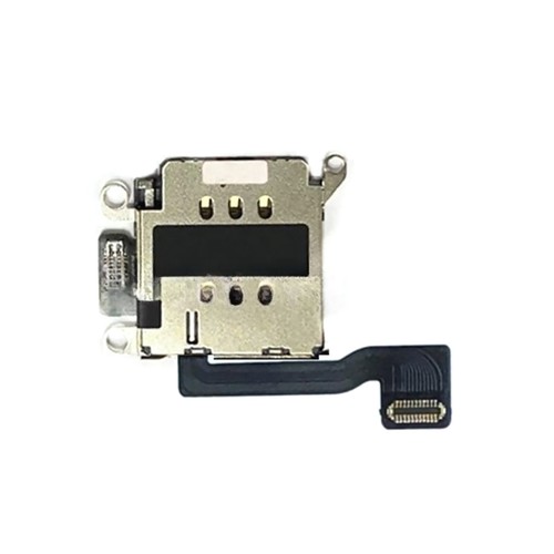 1 Pcs Dual SIM Card Reader Slot Socket Flex Cable Replacement For ...