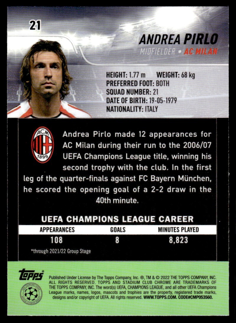 Gol De Andrea Pirlo Ac Milan GOAL On X: "Is This The Greatest Midfield