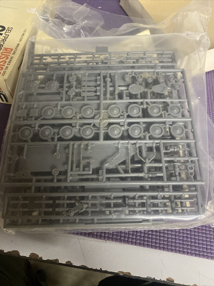 1/35 Alan AA Su-76M Russian Self Propelled Gun Howitzer Tank Plastic ...