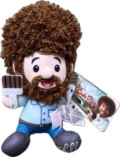 Bob Ross Artist Fiesta Plush Doll Toy 9" | eBay