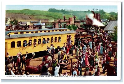 c1920 Santa Fe Train 1890's Scene From Motion Picture The Harvey Girls ...