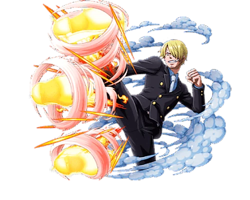 One Piece Sanji 2 Years Later Kick