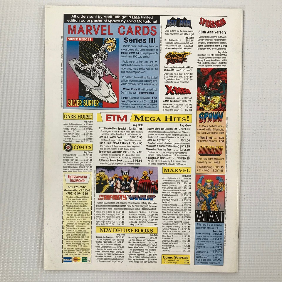 Comics Scene Magazine #26 1992 Newsstand Edition Cover: Justice League ...