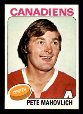 1975 OPC O-Pee-Chee Hockey #50 Peter Mahovlich EX *e2 | eBay