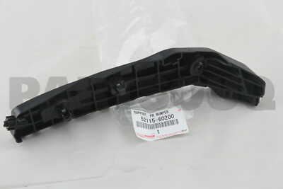 5211560200 Genuine Toyota SUPPORT, FRONT BUMPER SIDE, RH 52115-60200 | eBay