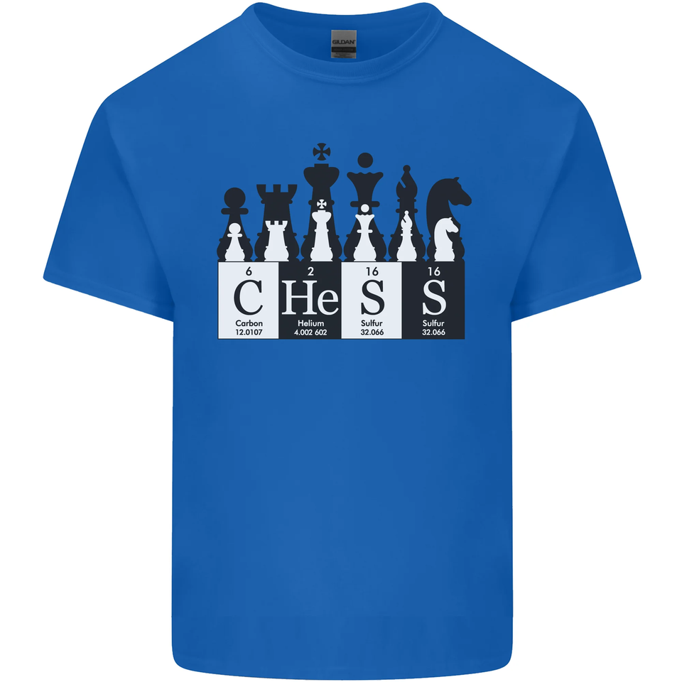 Chess Elements Periodic Table Kids T-Shirt Childrens | eBay Australia