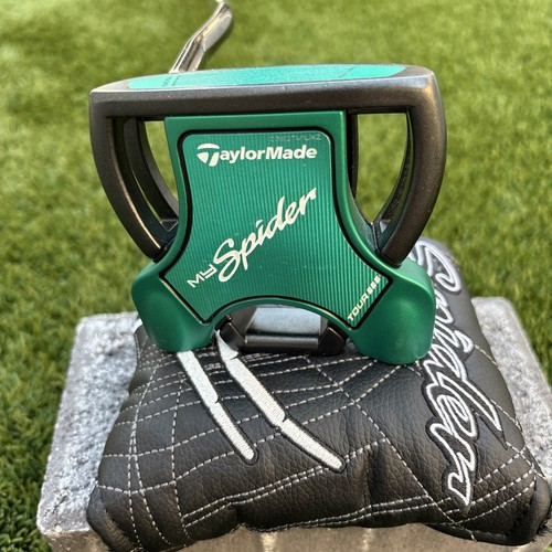 Left Handed Taylormade My Spider Tour Double Bend Putter 34", GreenW ...