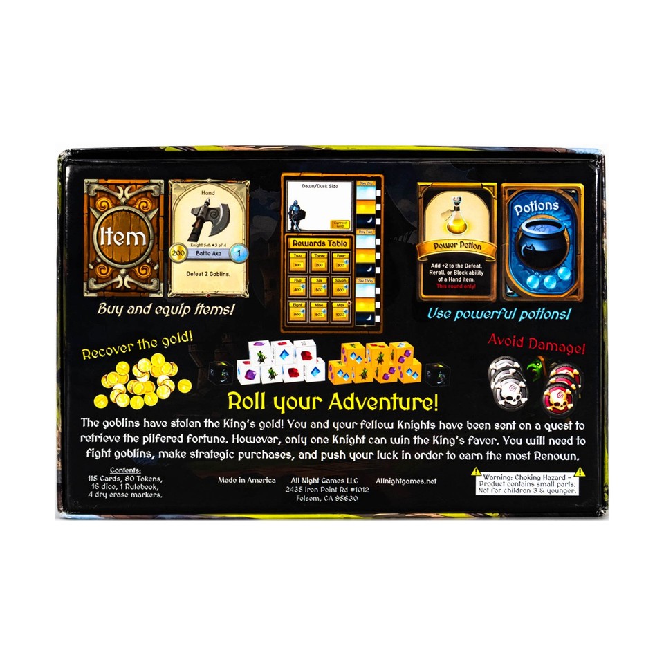 All Night Card Games Few Good Knights, A Box VG+/NM | eBay