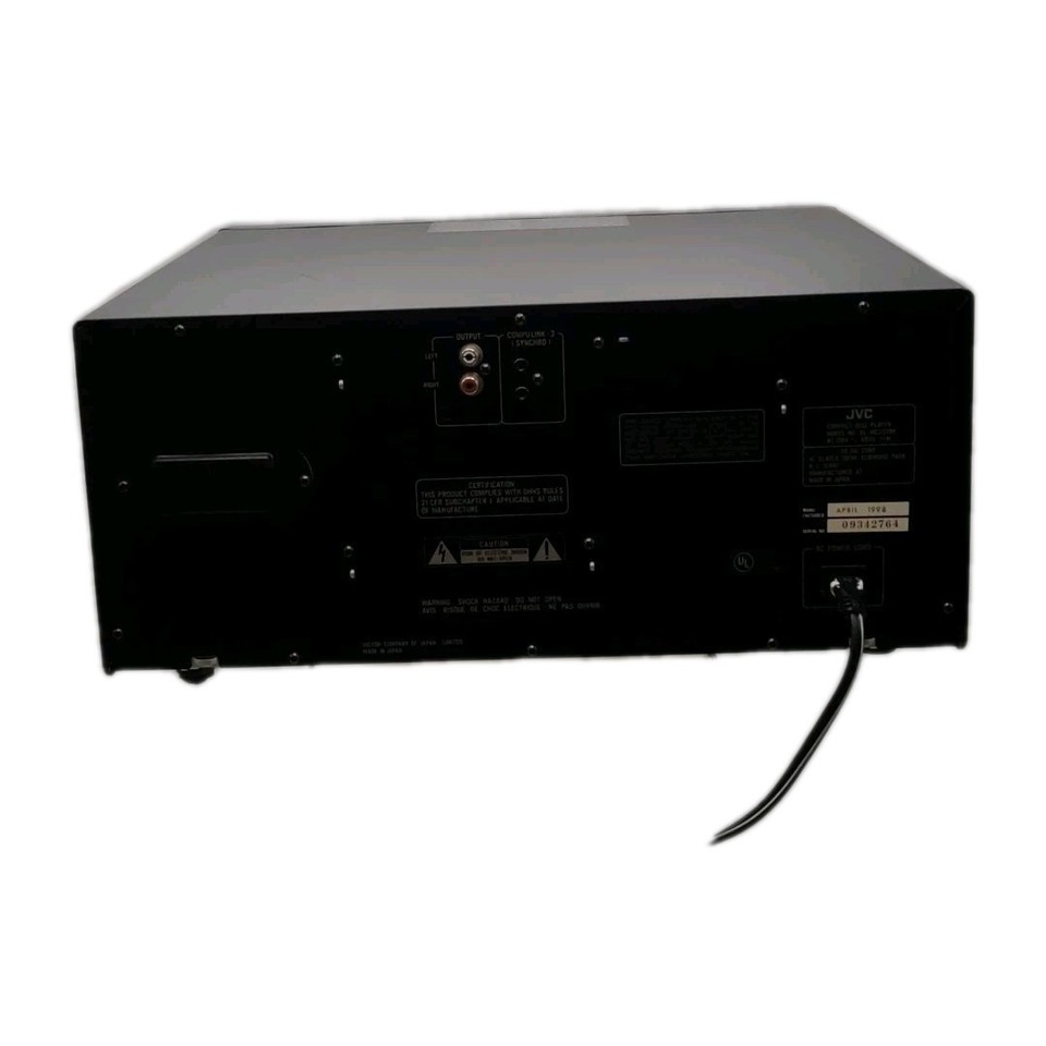 JVC 200-Disc CD Changer Model XL-MC222BK No Remote (Tested) (Fully ...