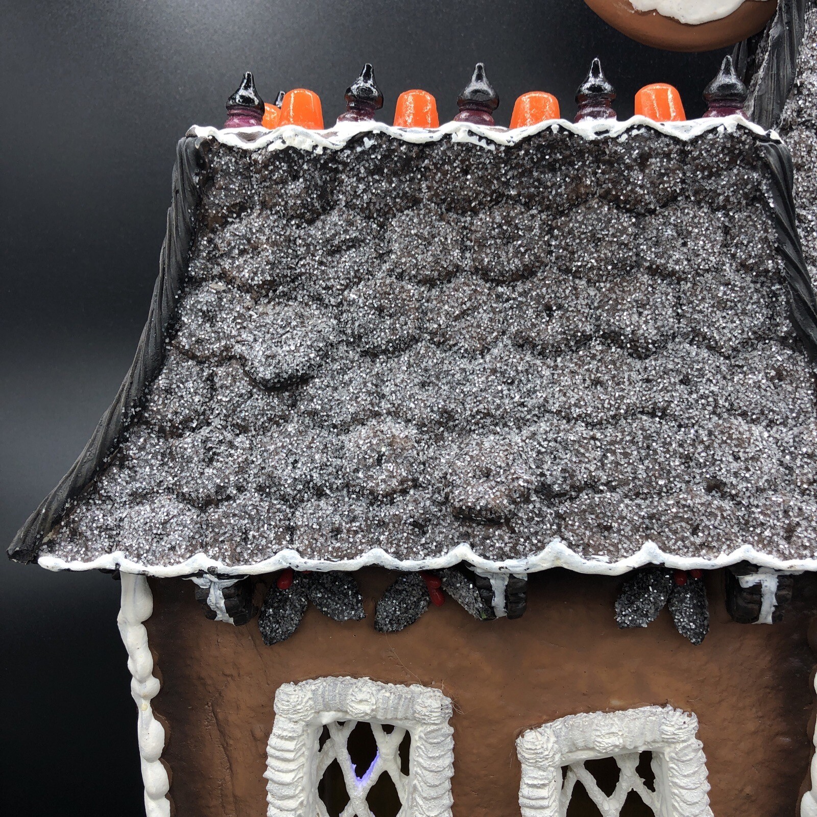 2008 Traditions by Byers' Choice Lighted Haunted Gingerbread Halloween ...