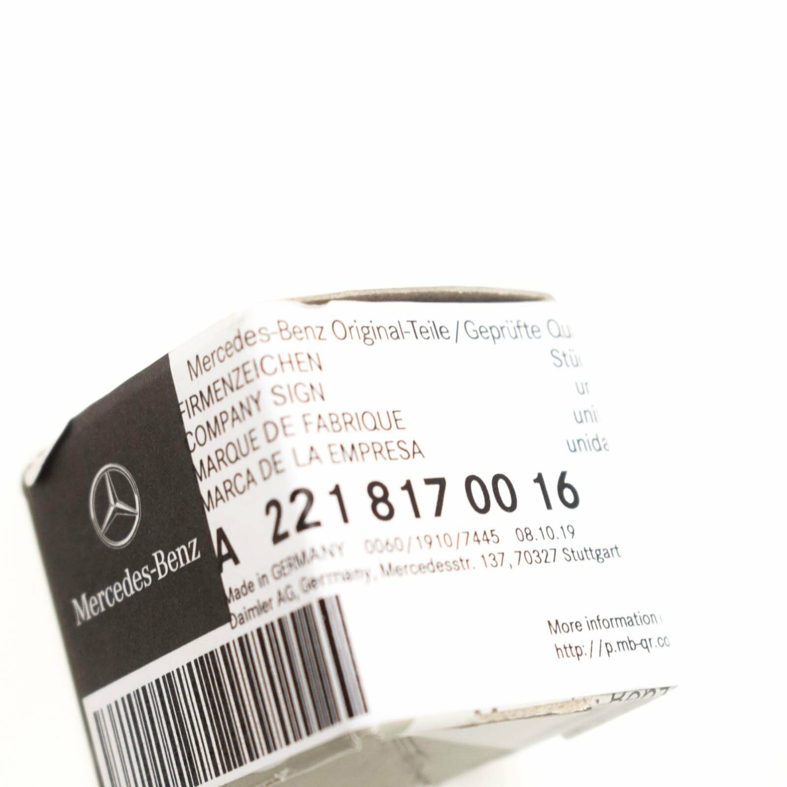 MERCEDES-BENZ S-CLASS W221 Front Grille Badge A2218170016 New Genuine ...