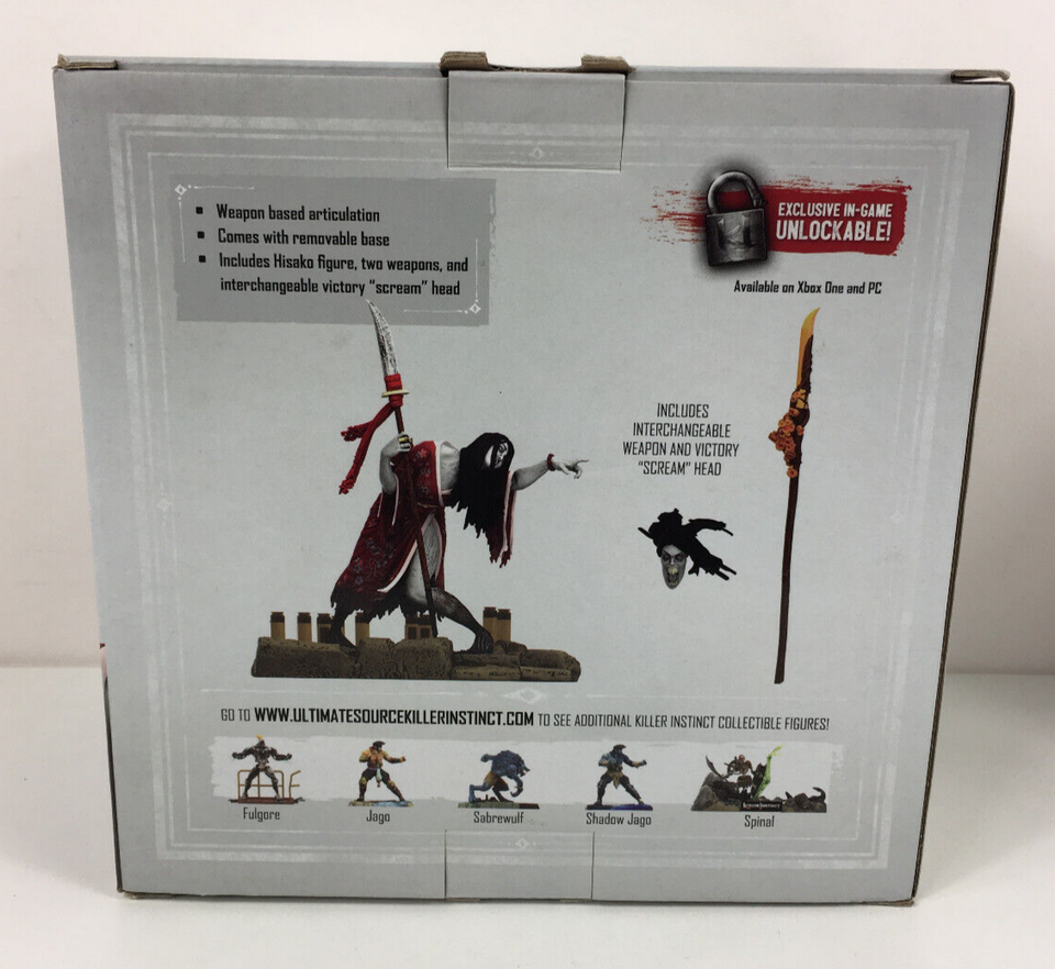 Killer Instinct Hisako Figure Boxed Brand NEW Series 1 Wave Collectable ...