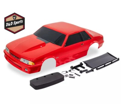 Traxxas 9421R - Drag Slash Fox Body Mustang (Red) | eBay
