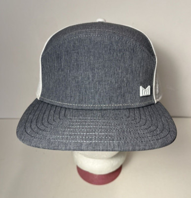 Melin Trenches Hydro Hat Cap Mesh Snapback 60 CM White/Blue-Gray | eBay