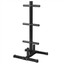 2'' Olympic Plate &Bar Holder Weight Bumper Plate Tree Stand Rack Home ...