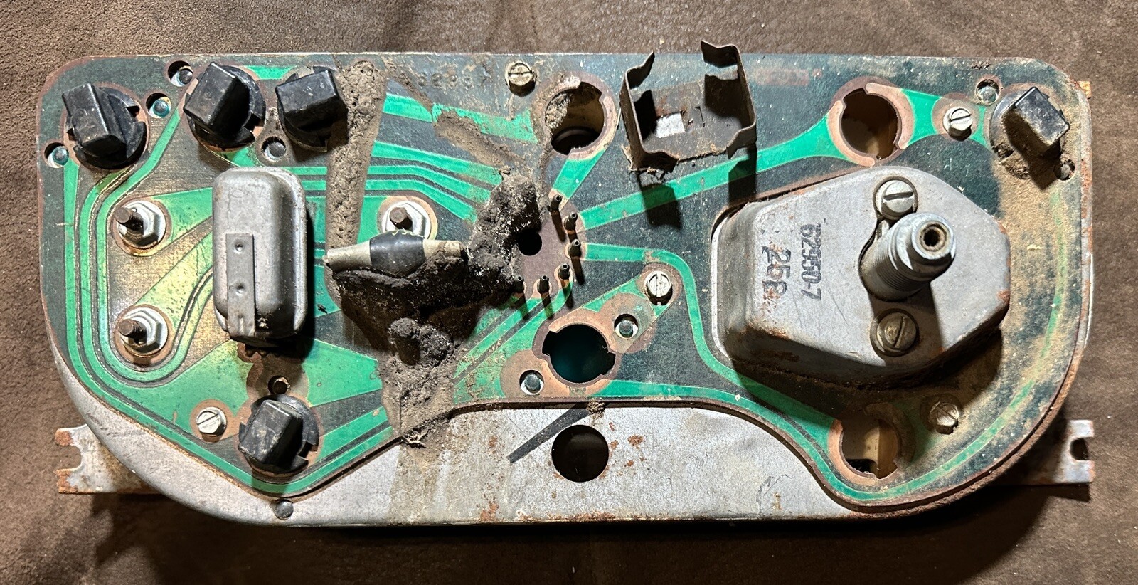 1968 AMC AMX Javelin 120 Mph speedometer gauge cluster Parts Only ...