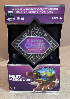 MERGE Cube - Fun & Educational Augmented Reality STEM Toy for Kids New ...