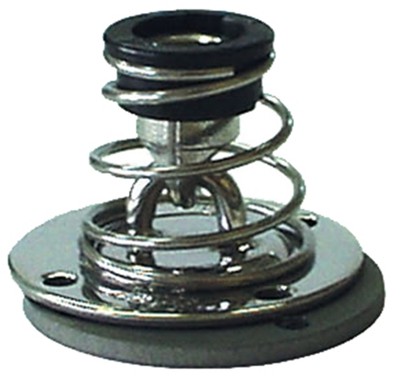 NAUTOS 91044-STAINLESS STEEL STAND UP BASE W/ALLOY UNDERDECK PLATE-1/4 ...