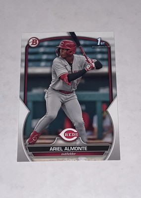 2023 1st Bowman #BP78 Ariel Almonte Cincinnati Reds Baseball Card | eBay